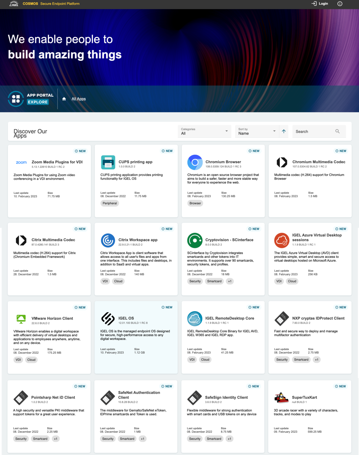 New IGEL App Portal Cloud Service Delivers Fast, Efficient App Delivery via the New IGEL COSMOS ...