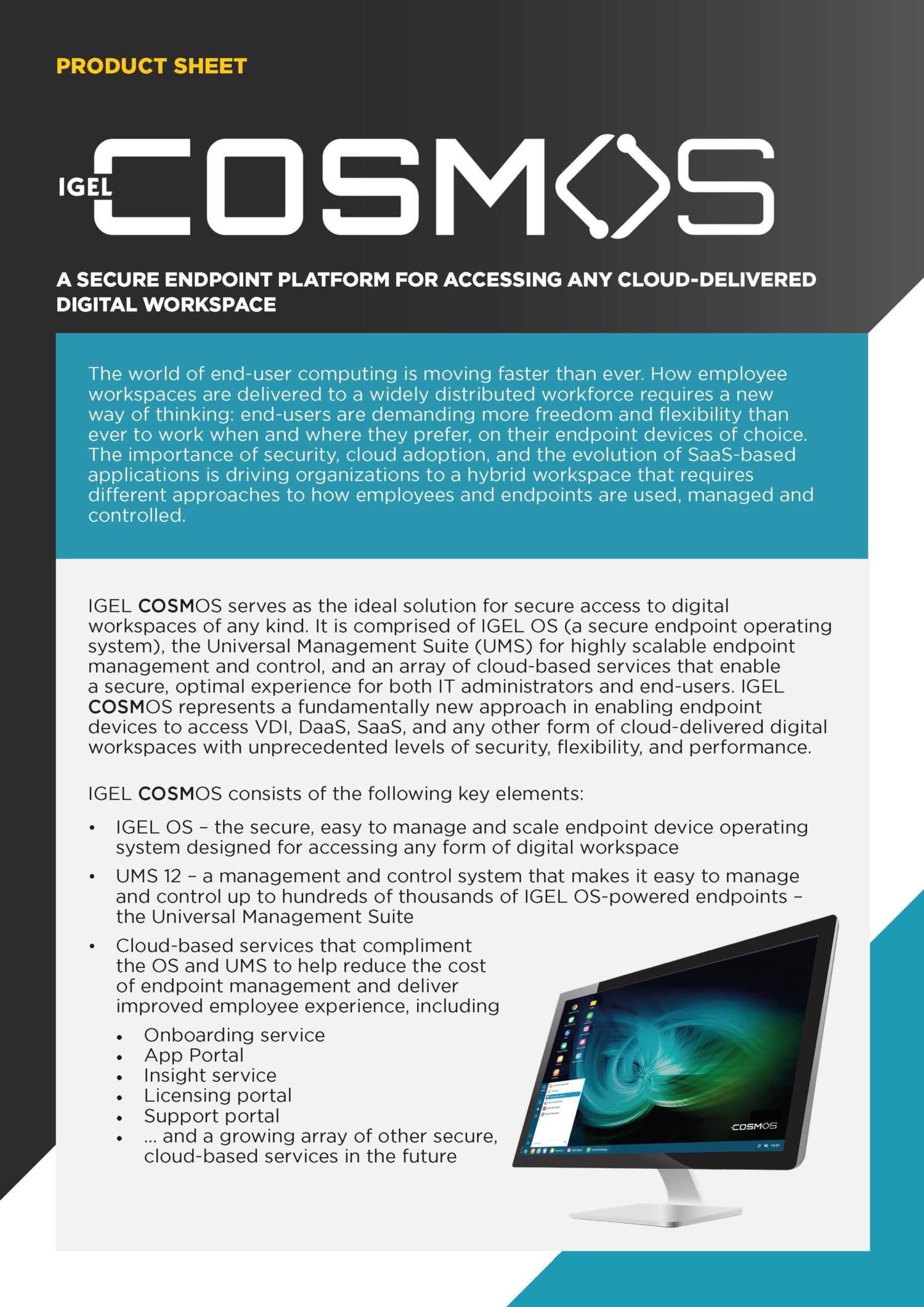 IGEL COSMOS - The Secure Endpoint Platform
